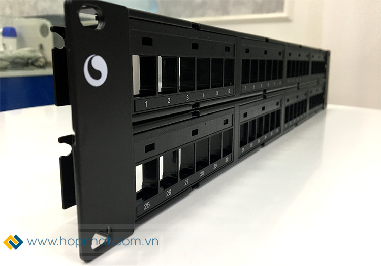 Thanh đấu nối mạng 48P cat6 Commscope AMP, AMP Category 6 Patch Panel ...